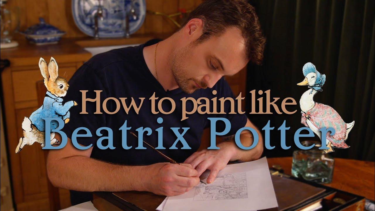 How to Paint Like Beatrix Potter - YouTube