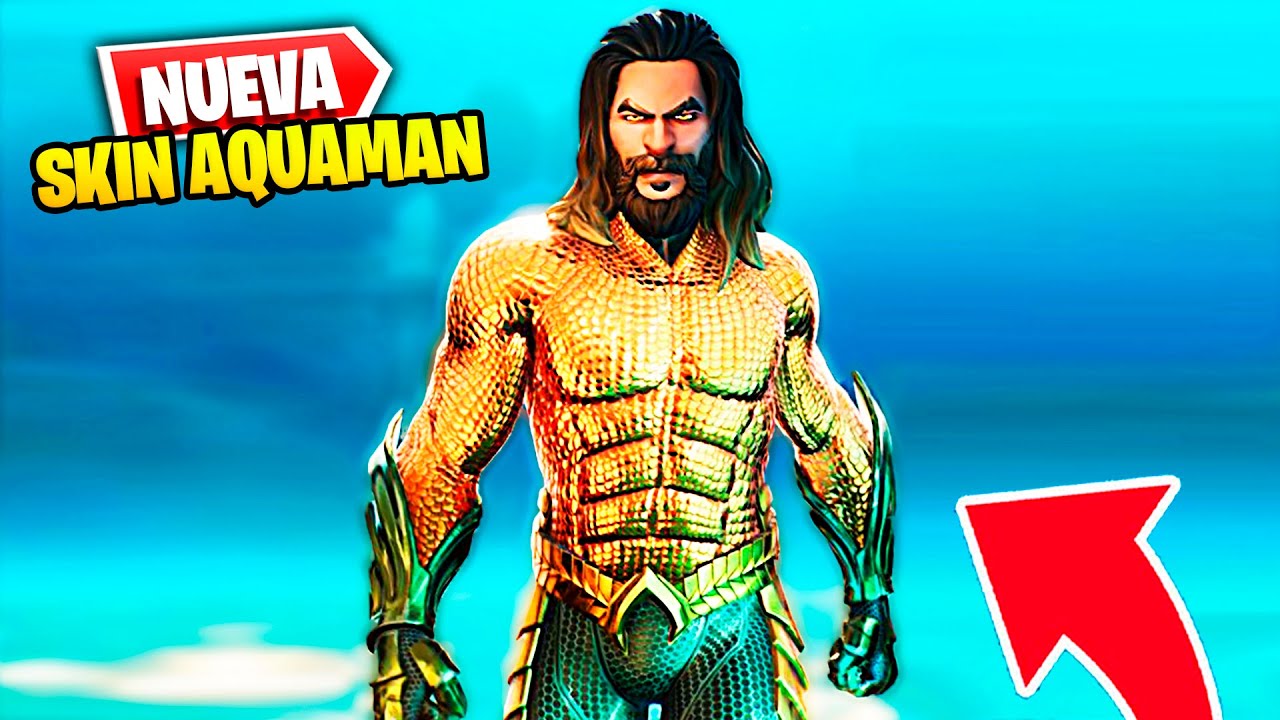 ¡AHORA! COMPLETANDO los DESAFÍOS de la SKIN de AQUAMAN EN FORTNITE ...