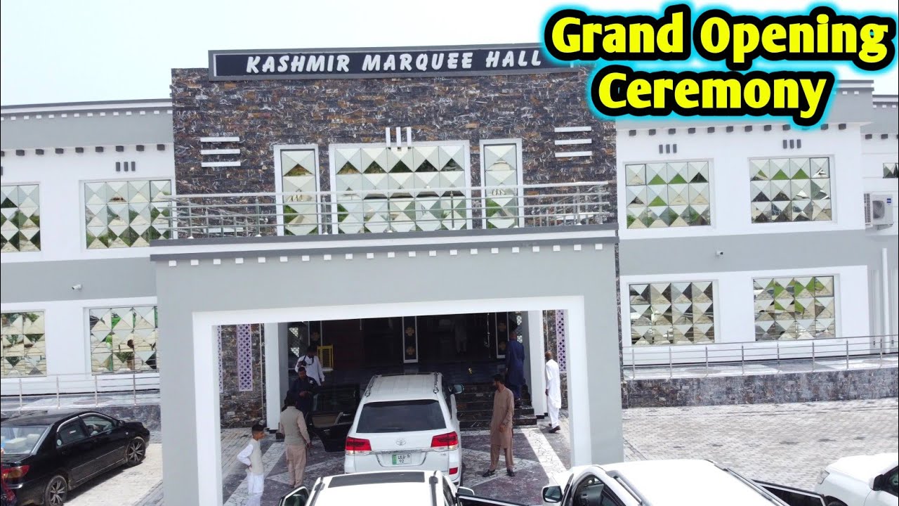 Kashmir marquee marriage hall dadyal | Grand opening marriage hall ...