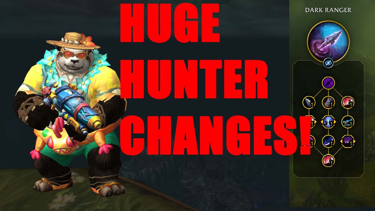 The new hunter changes are amazing! - Marksman hunter pvp the war ...