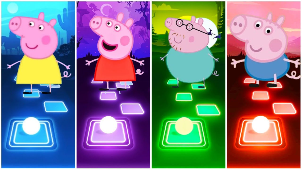 Peppa Pig Family Battle 🏆 Peppa 🆚 Peppa Mommy 🆚 Peppa Daddy 🆚 Peppa ...
