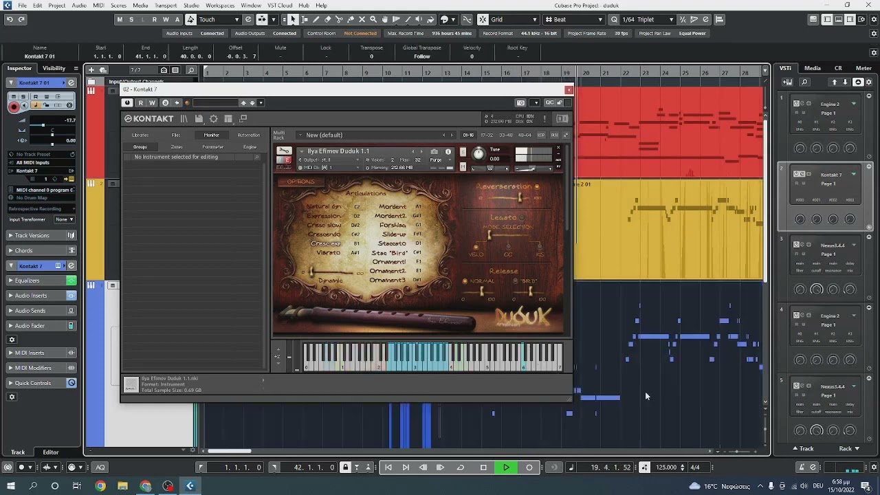 Duduk VST Instrument Test - YouTube
