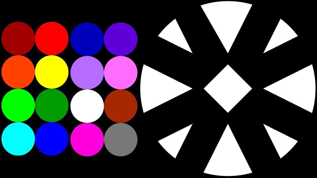The Marvellous 16 Color Marble Race in Algodoo - YouTube