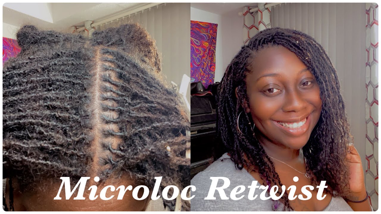 Microloc Retwist| Will I keep interlocking?| Diy Microlocs - YouTube