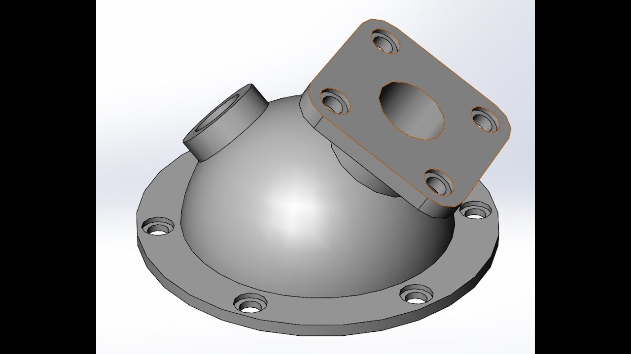 Solidworks Practice Problem 17 - YouTube