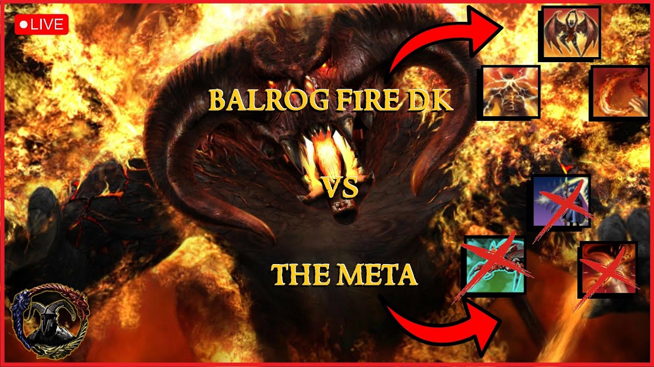 ESO PVP: PURE DK BALROG vs The Meta! 🔴LIVESTREAM #eso #esopvp #lotr ...