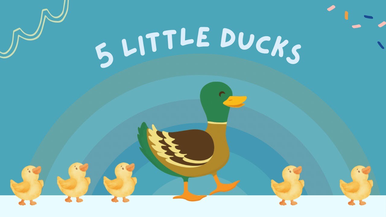 5 Little ducks | Poem | Fun Fusion | Nursery Rhymes#funfusion # ...