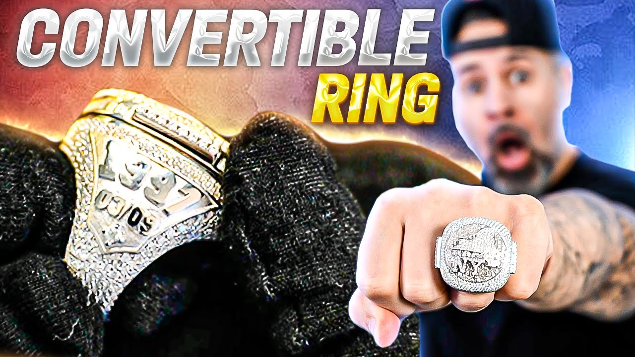 This is the CRAZIEST Men's Championship Ring | Aporro Silver and ...