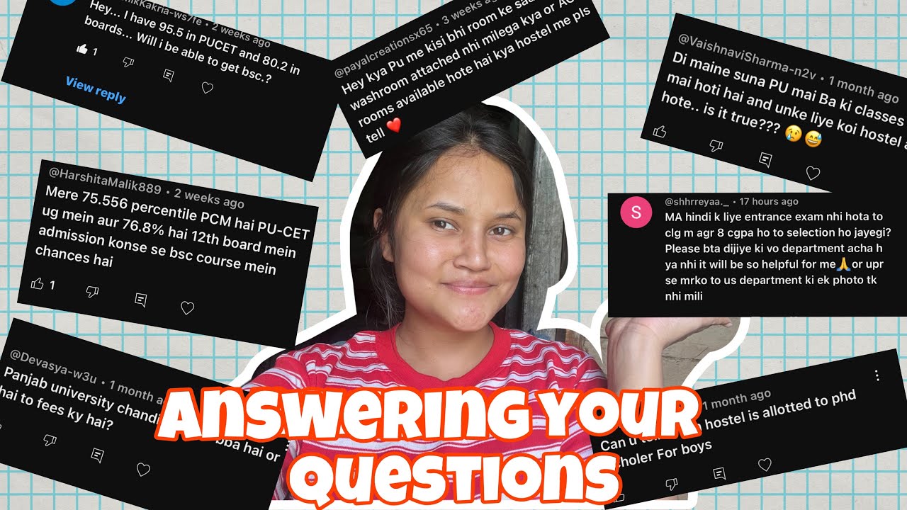PU Hostels? ADMISSIONS ? Answering all your questions 😄. # ...