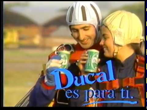 SPOT DUCAL PARACAIDAS RESUMEN 2 - (Año 1987) - Con Carla Solíz
