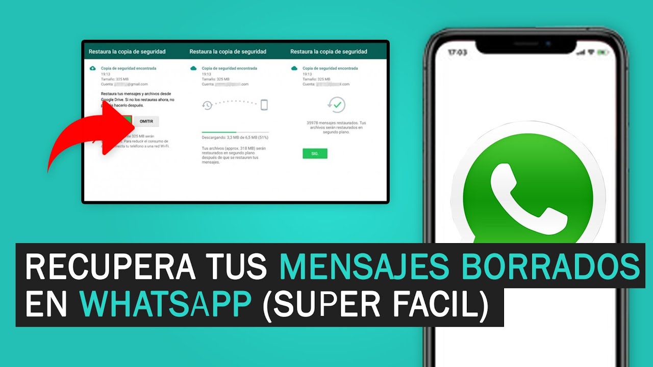 Whatsapp Como Recuperar Mensajes Borrados 2020 Super Facil Youtube