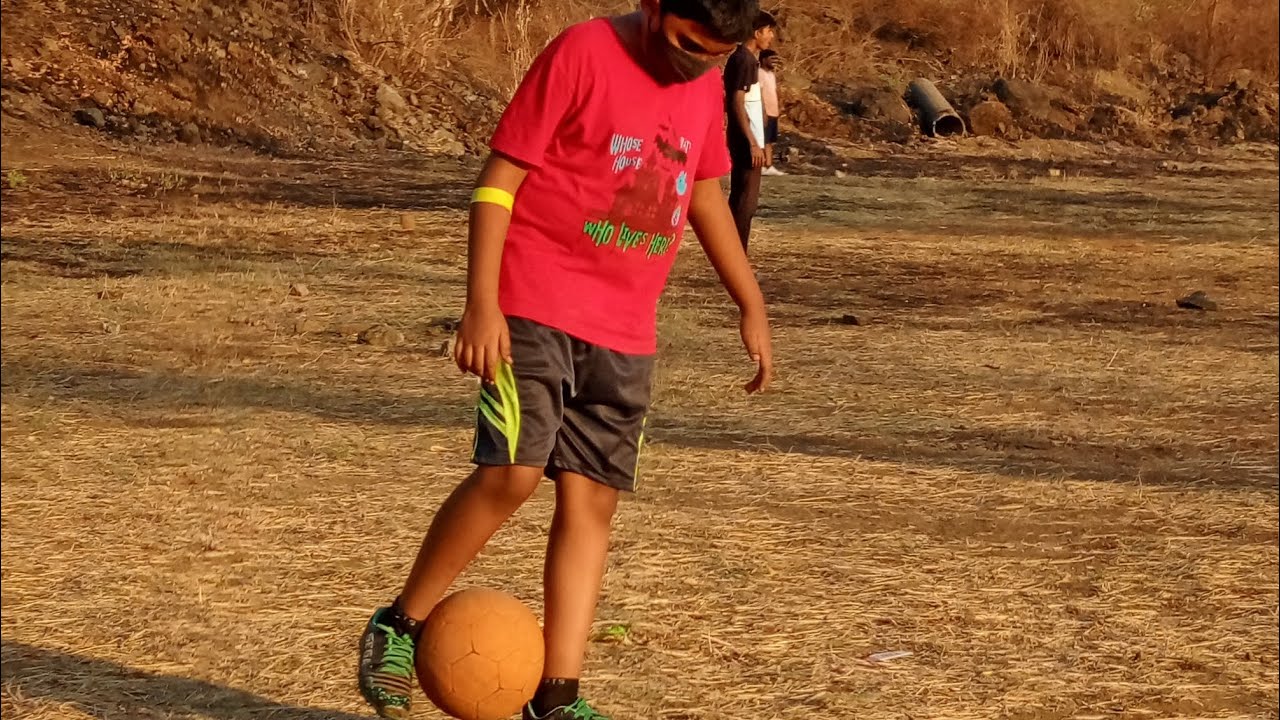 football match with random kids - YouTube