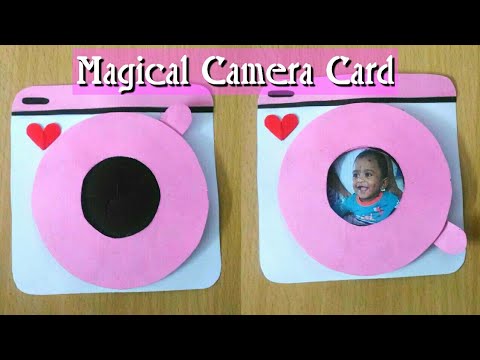Magical Camera Card | Handmade Unique Greeting Card | Photo Card | DIY ...