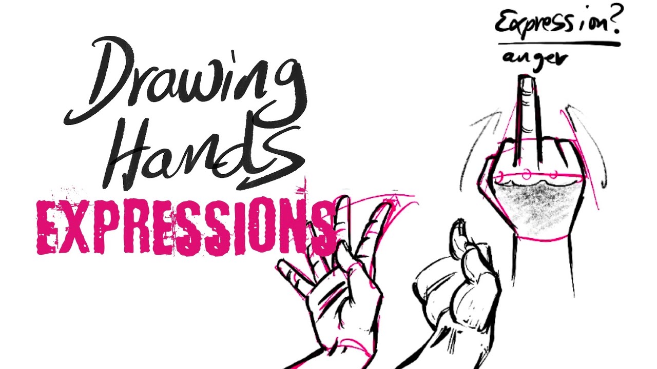 How to Draw Hands - Hand Expressions! - YouTube