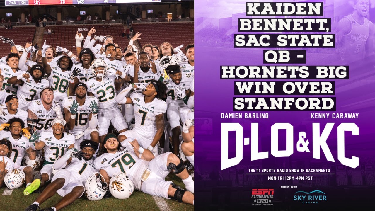 Kaiden Bennett, Sacramento State QB - Hornets Big Win Over Stanford ...