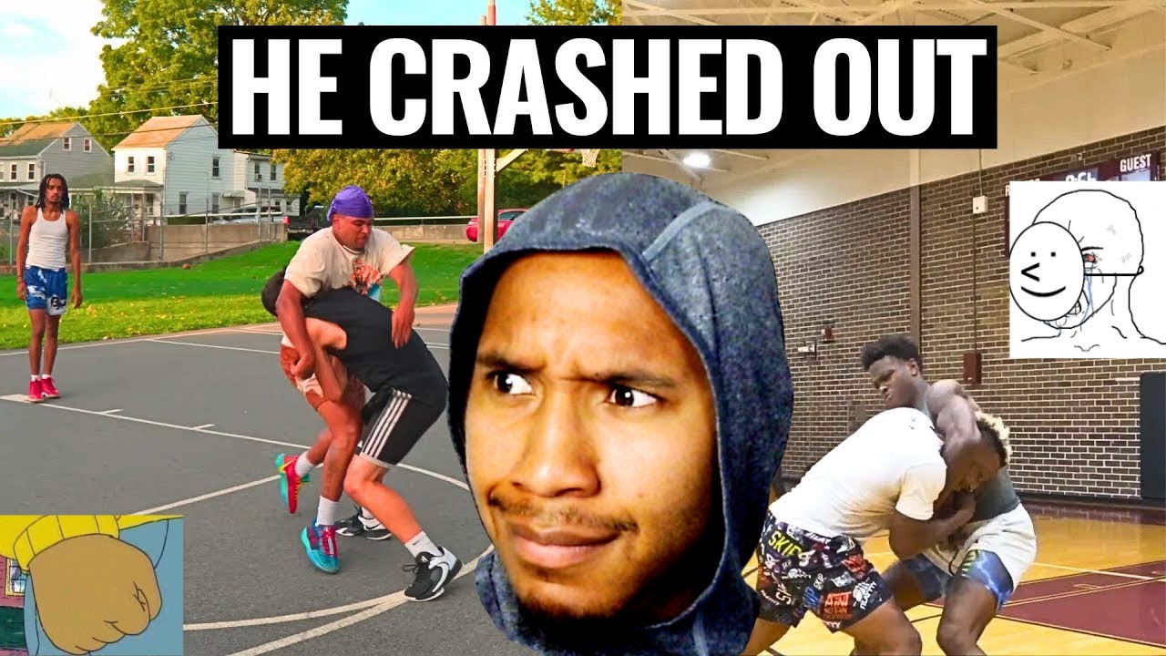 WHEN HOOPERS CRASH OUT!! REACTION!!🏀 - YouTube