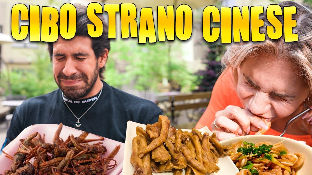 MANGIAMO CIBO STRANO IN CHINATOWN - YouTube
