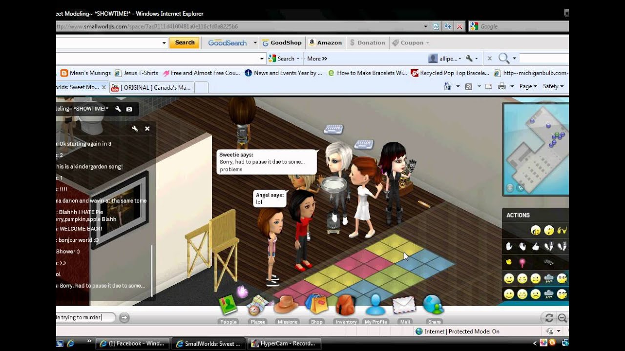 Sweet Modeling Agency (Smallworlds) - YouTube
