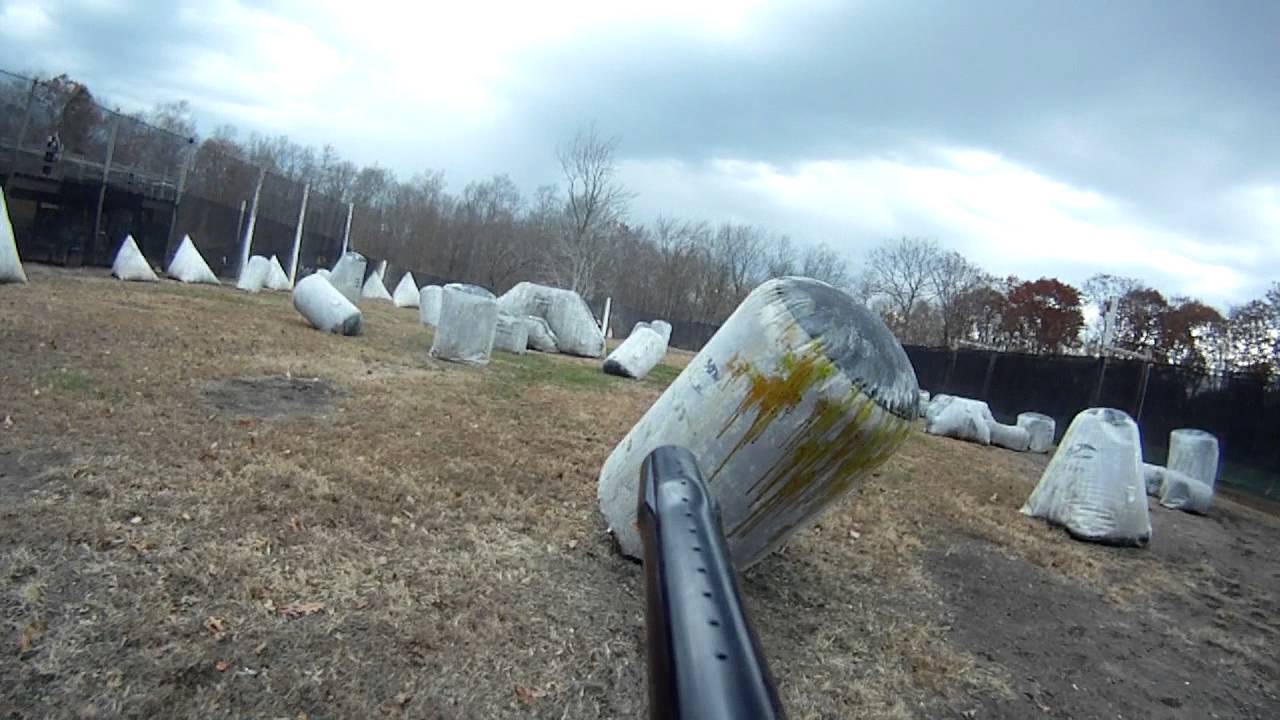 Uconn Paintball Practice: Vern's Point: Matt's Outback Paintball - YouTube