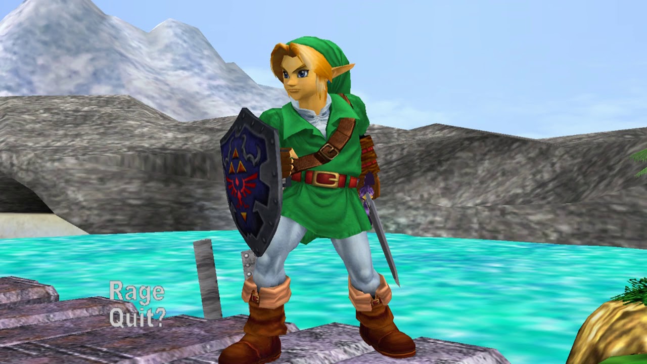 Super Smash Bros. Melee Link Voice Clips - YouTube