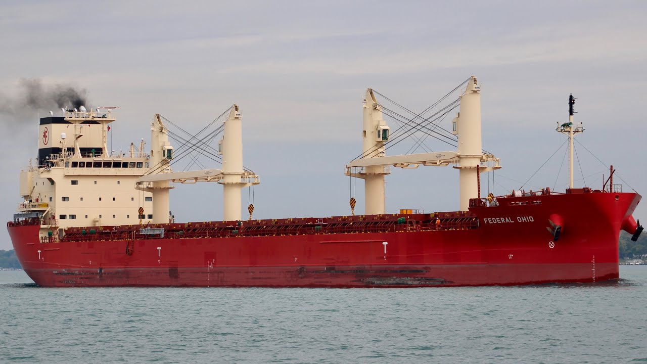 Brand New Saltwater Ship Federal Ohio Salute - YouTube