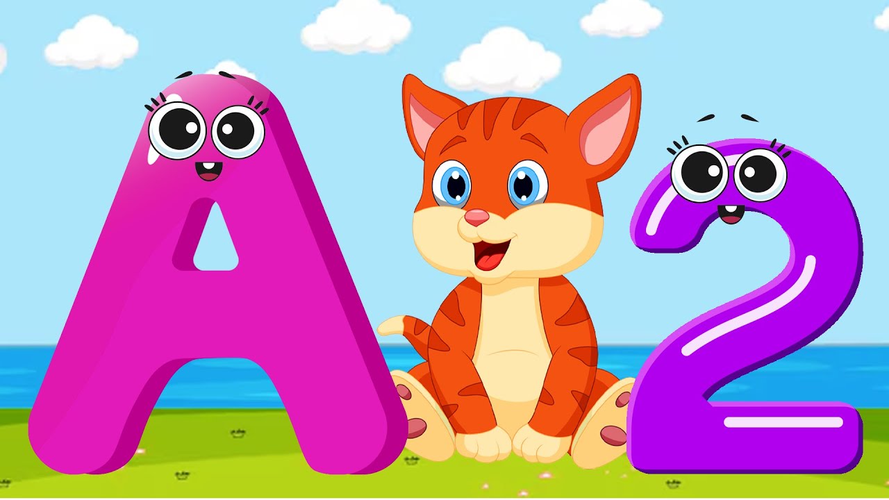 ABC &123 Learning For Toddlers | ABC and Numbers For Preschool | ABC ...