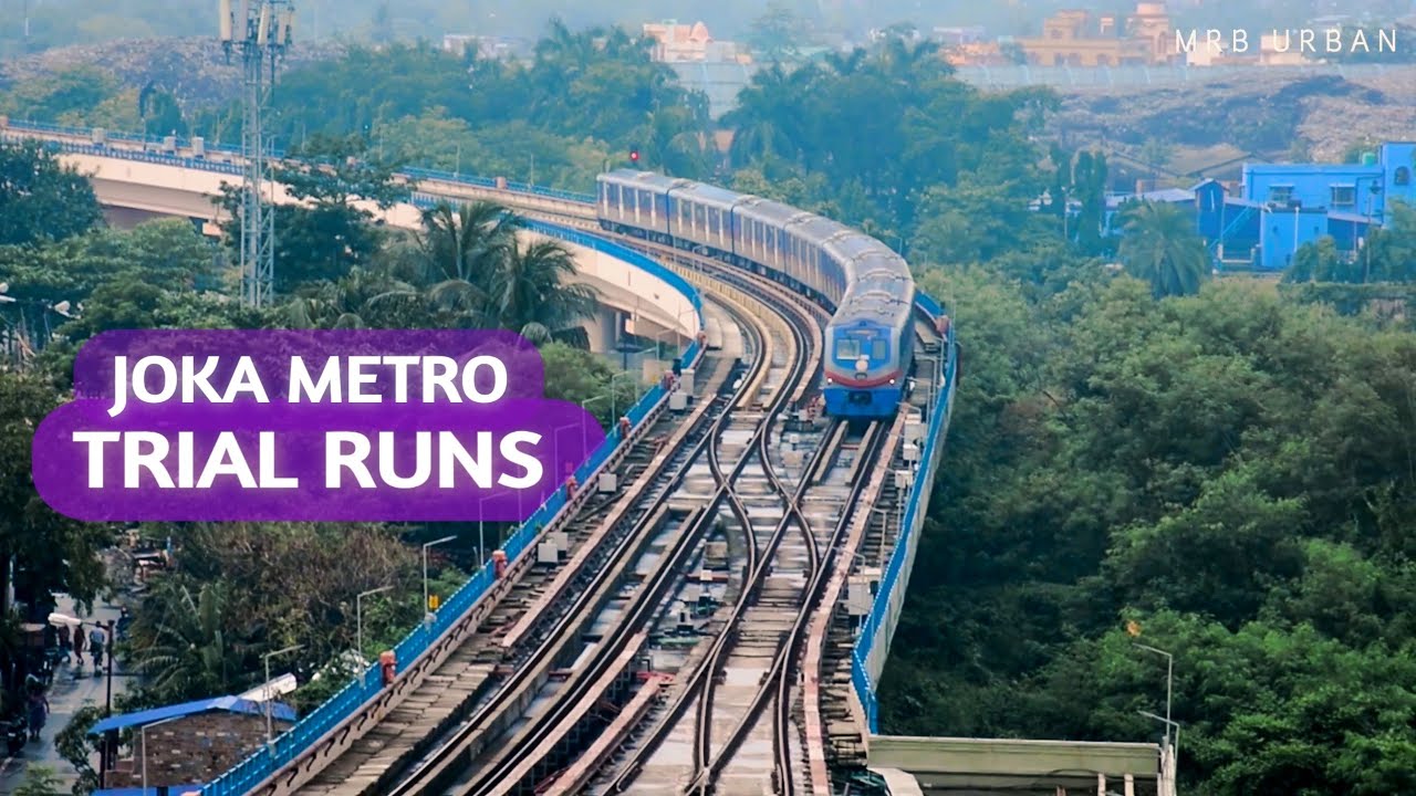 JOKA-TARATALA METRO is ready for TRIAL RUNS, Inauguration Soon ...