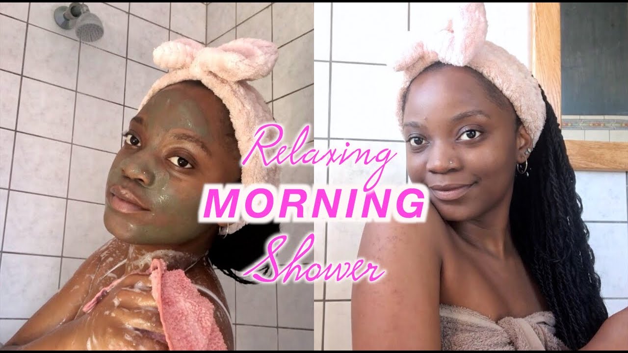 Shower with me! Morning Shower Routine *refreshing* & body care | Maxine Jaylin - YouTube