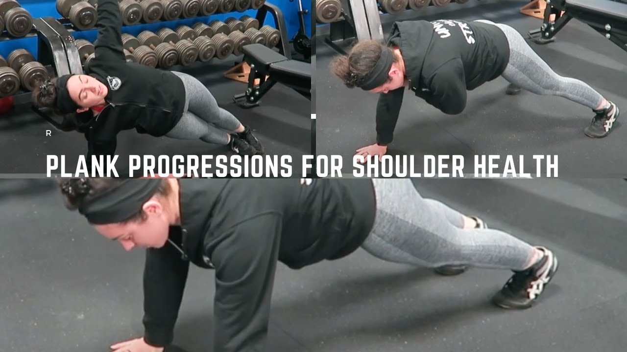 Shoulder Warm Up With Plank Progressions - YouTube