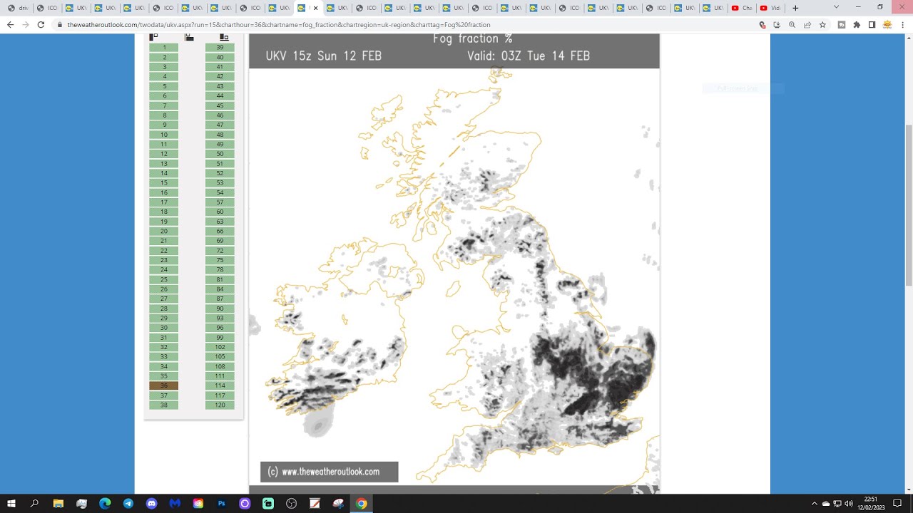 UK Weather Forecast: Dense Fog Patches Tonight But Very Mild Today ...