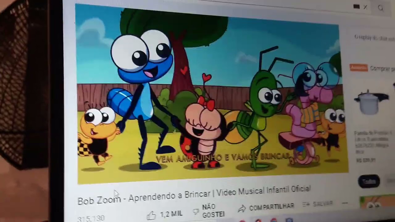 Bob Zoom - Aprendendo a Brincar | Video Musical Infantil Oficial - YouTube