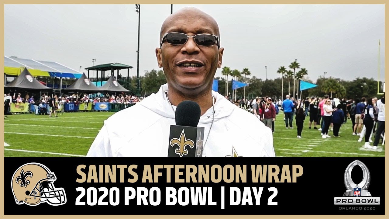 2020 NFL Pro Bowl Day 2 Coverage | Afternoon Wrap | New Orleans Saints ...