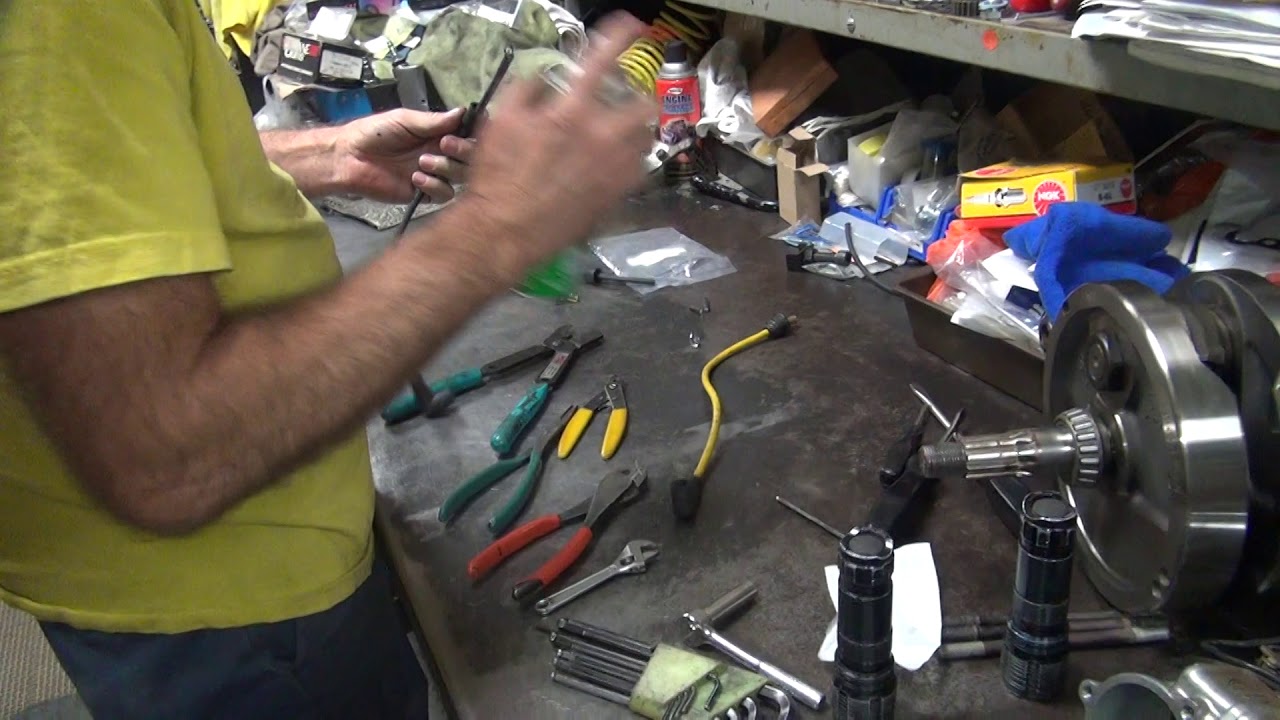 #133 1952 panhead rust bucket m74b linkert carb refresh rebuild fl flh ...