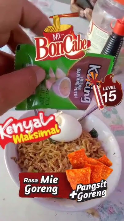 Mi nya pasti MI GORENG BONCABE LV15 - YouTube