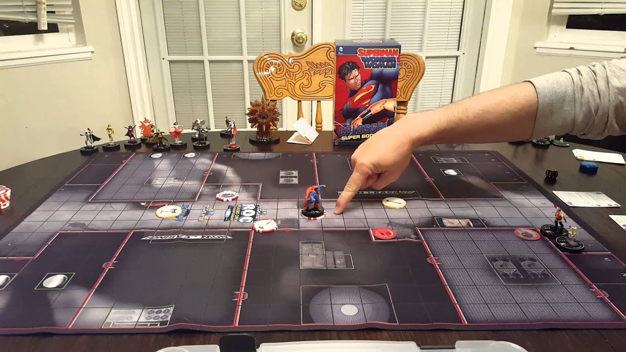 Heroclix Superman WonderWoman SuperDoom vs Vartox & Mr. Mxyzptlk ...