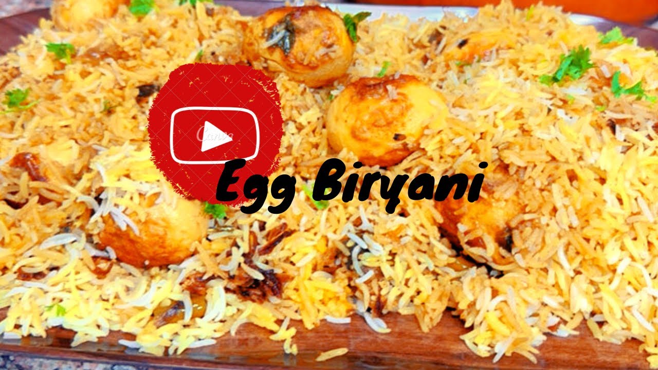Egg Korma Biryani | Easy Egg Korma Biryani | Anda Korma Biryani Recipe ...