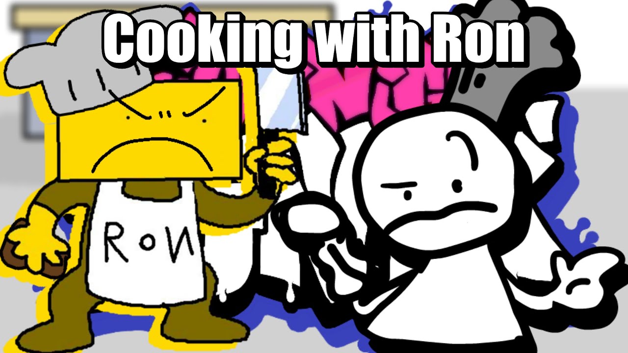 Mid-Effort Cooking with Ron Mod - Friday Night Funkin' Mod - Hard - YouTube