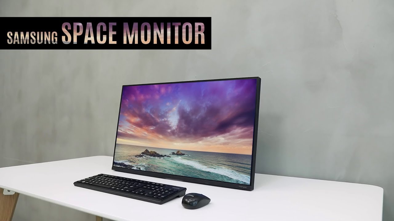 Samsung Space Monitor Can Expand your Workspace | Best 4K Monitor 2019 ...