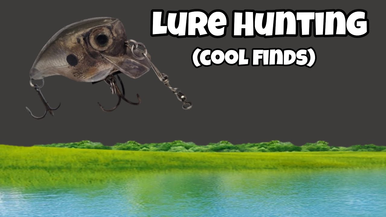 Lure Hunting after fishing - YouTube