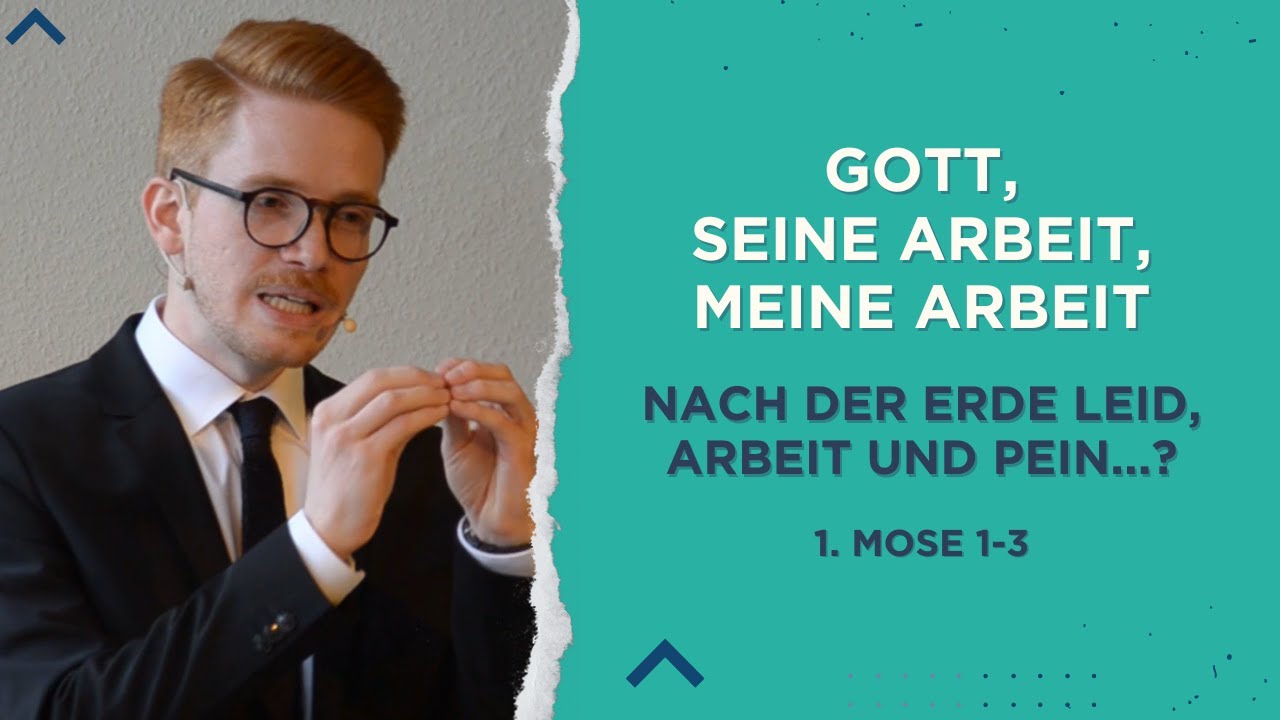 Nach der Erde Leid, Arbeit und Pein...? (1.Mose 1-3) - Predigt von JE - YouTube