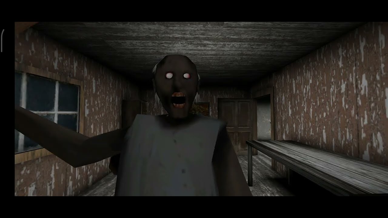 Granny trying all the jumpscare scary game) granny is crazy! - YouTube