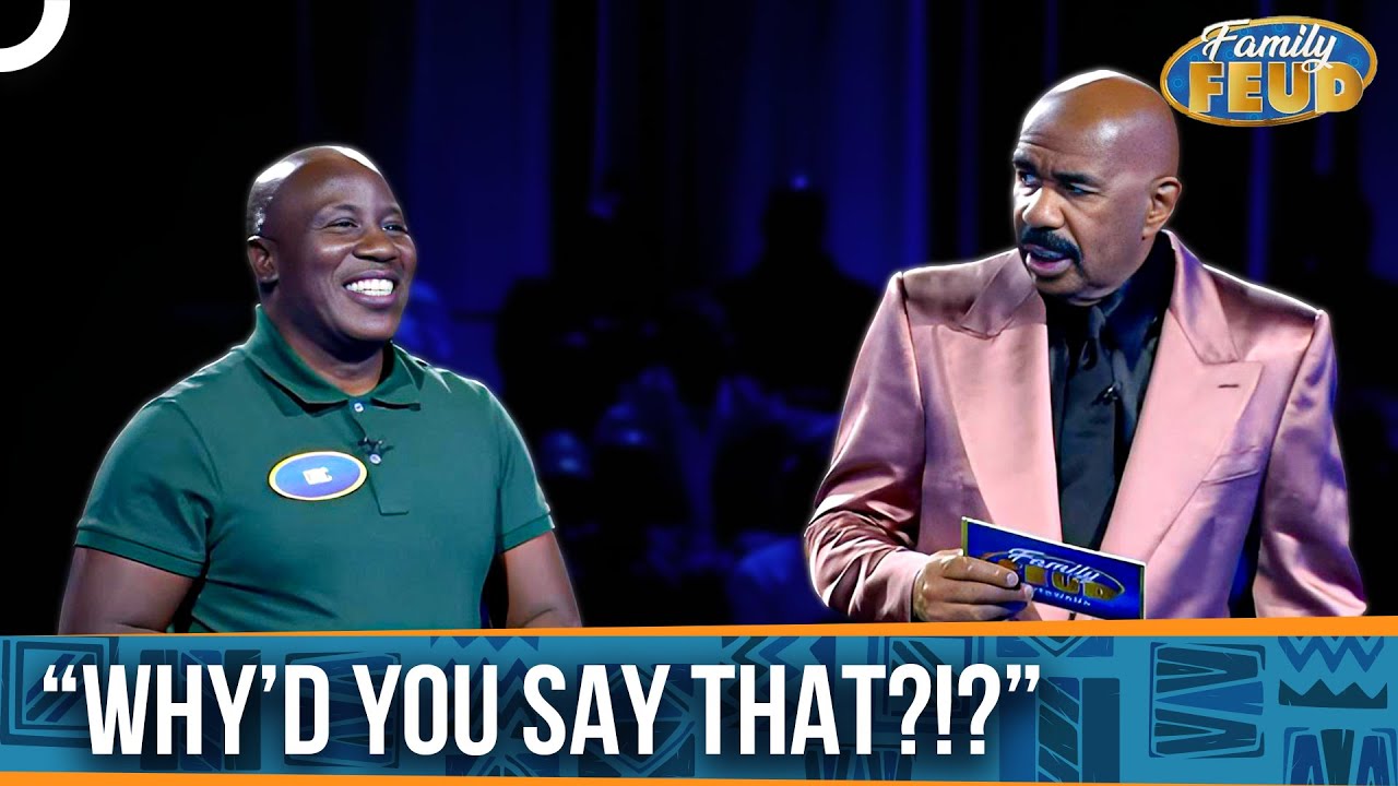 Steve Couldn't Hide His Emotions! | Fast Money | Family Feud Botswana ...