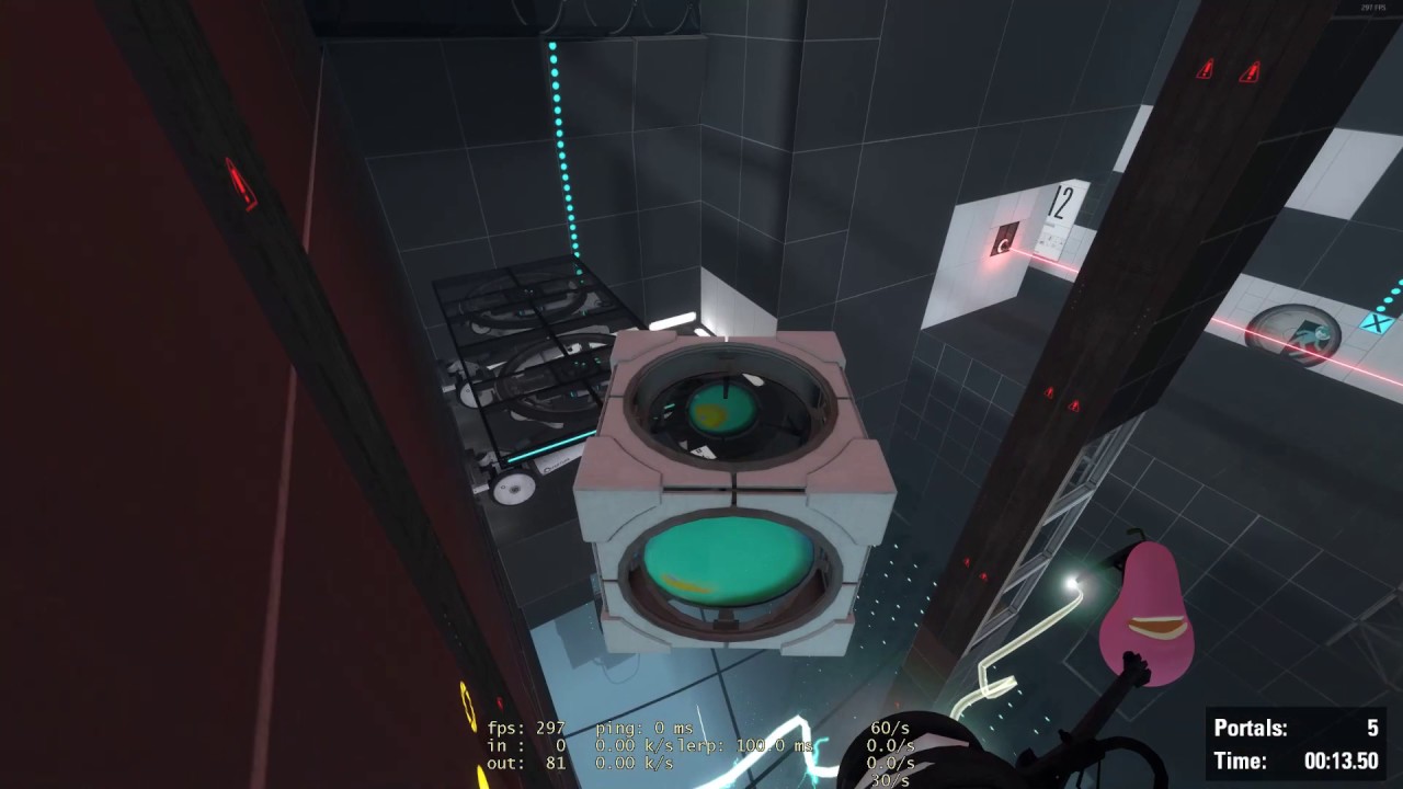 Portal 2 | Laser Platform: 24.55s - YouTube