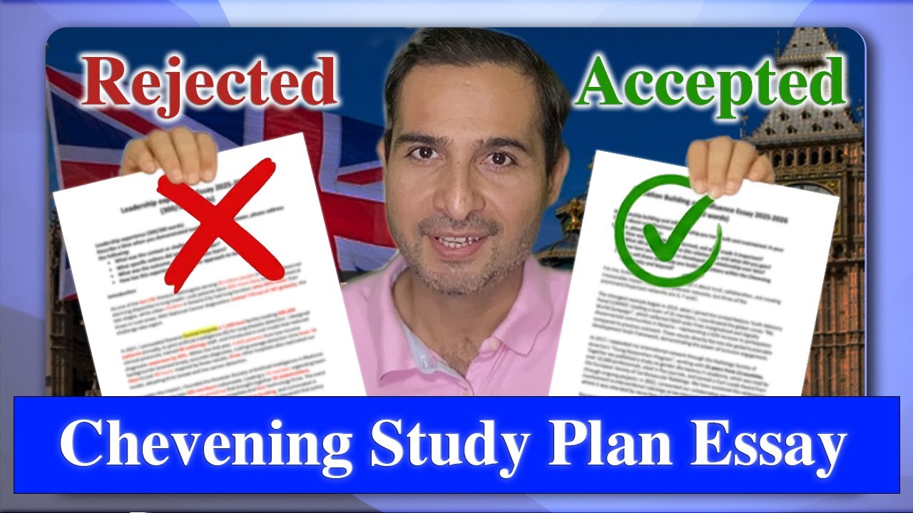 CHEVENING STUDY PLAN ESSAY 2025 - 2026 | How to write Chevening Study ...