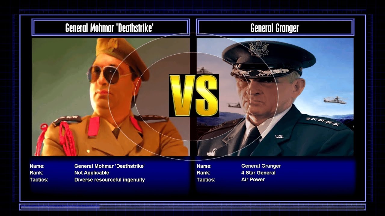 C&C General Zero Hour ProGen Mod General Mohmar Deathstrike VS General ...