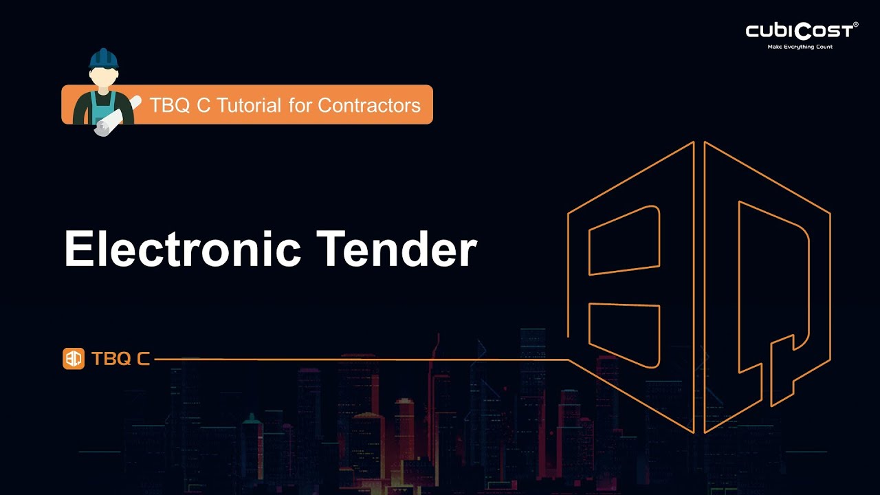 2 Contractors - Electronic Tender - YouTube