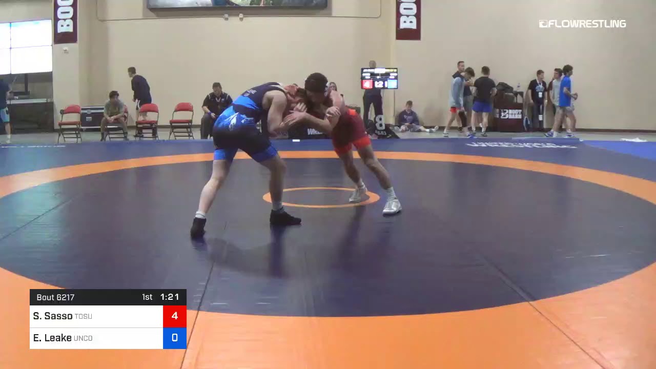 70 Kg Rnd Of 32 Sam Sasso Ohio State Unattached Vs Ethan Leake Northern ...