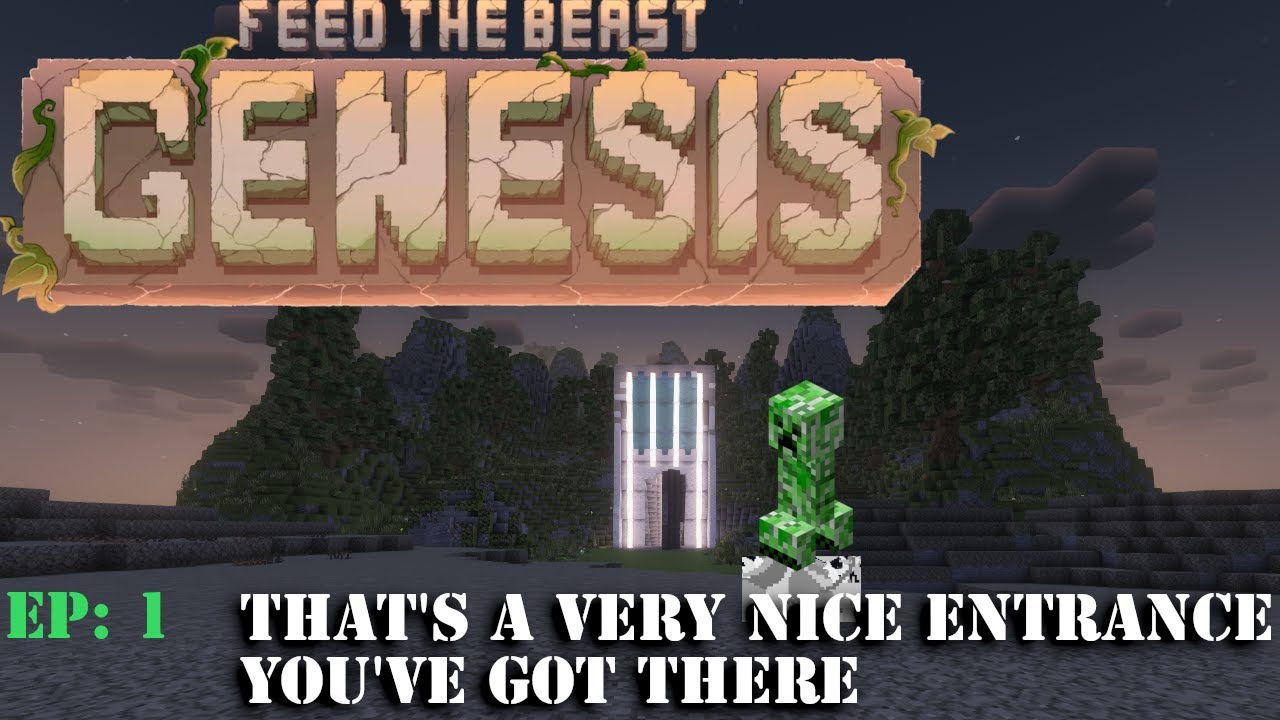 FTB Genesis Episode 1 || A dangerous introduction - YouTube