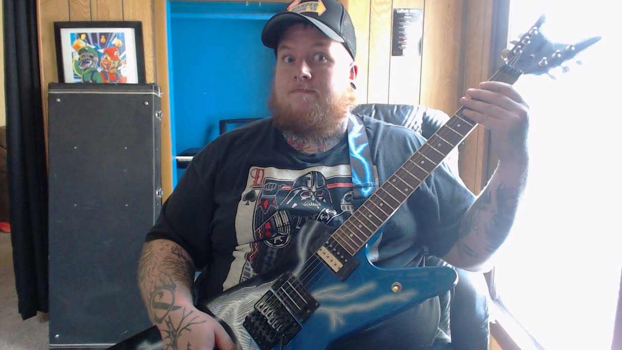 217 GUITAR DEAN FROM HELL MINI SHRED - YouTube
