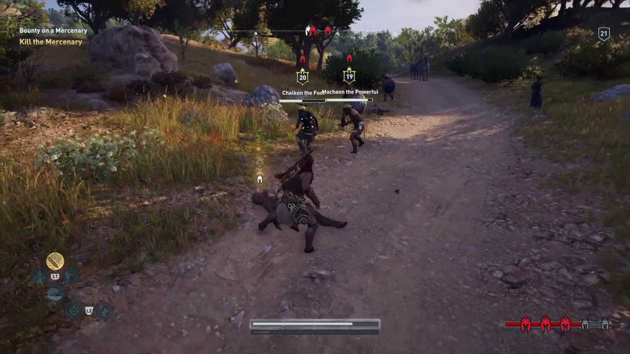 Assassin's Creed® Odyssey_sometimes fighting takes tactical patience ...